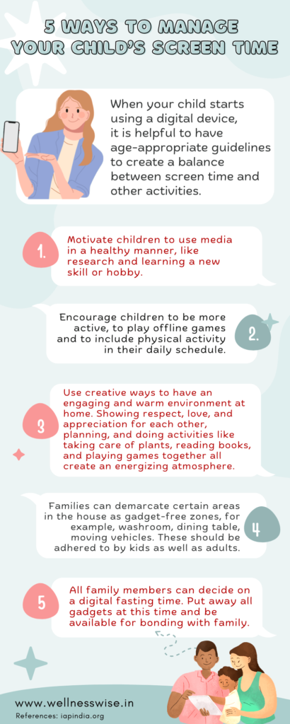 5 Ways to Manage Your Child’s Screen Time - Wellness Wise by Dr. Alka