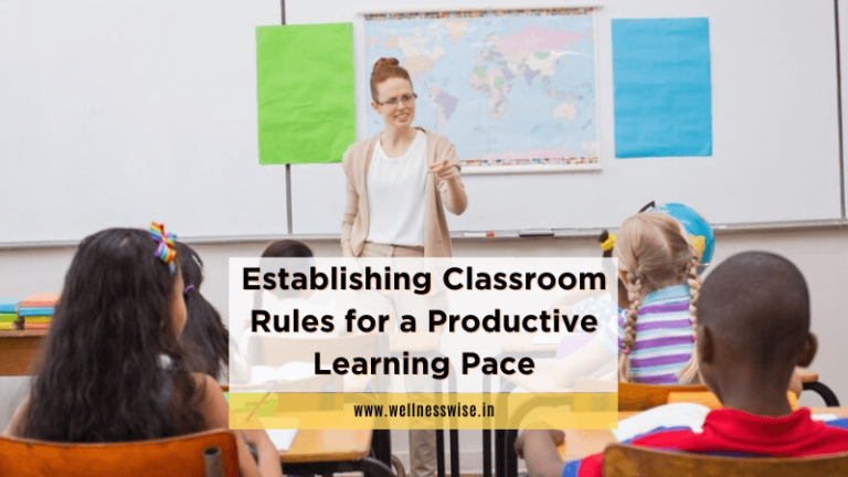 Establishing Classroom rules for a productive learning pace